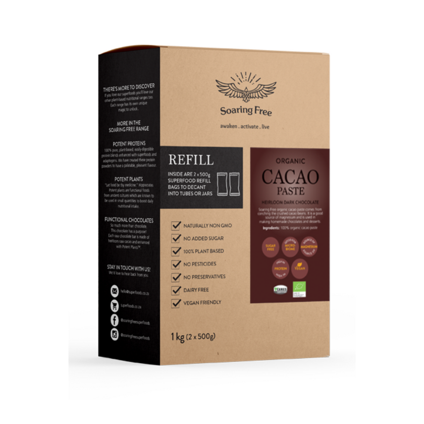 Cacao Paste | Buy Organic Cacao Paste | Soaring Free